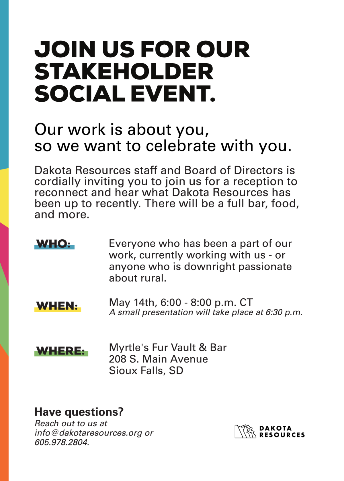 Stakeholder Social - Dakota Resources